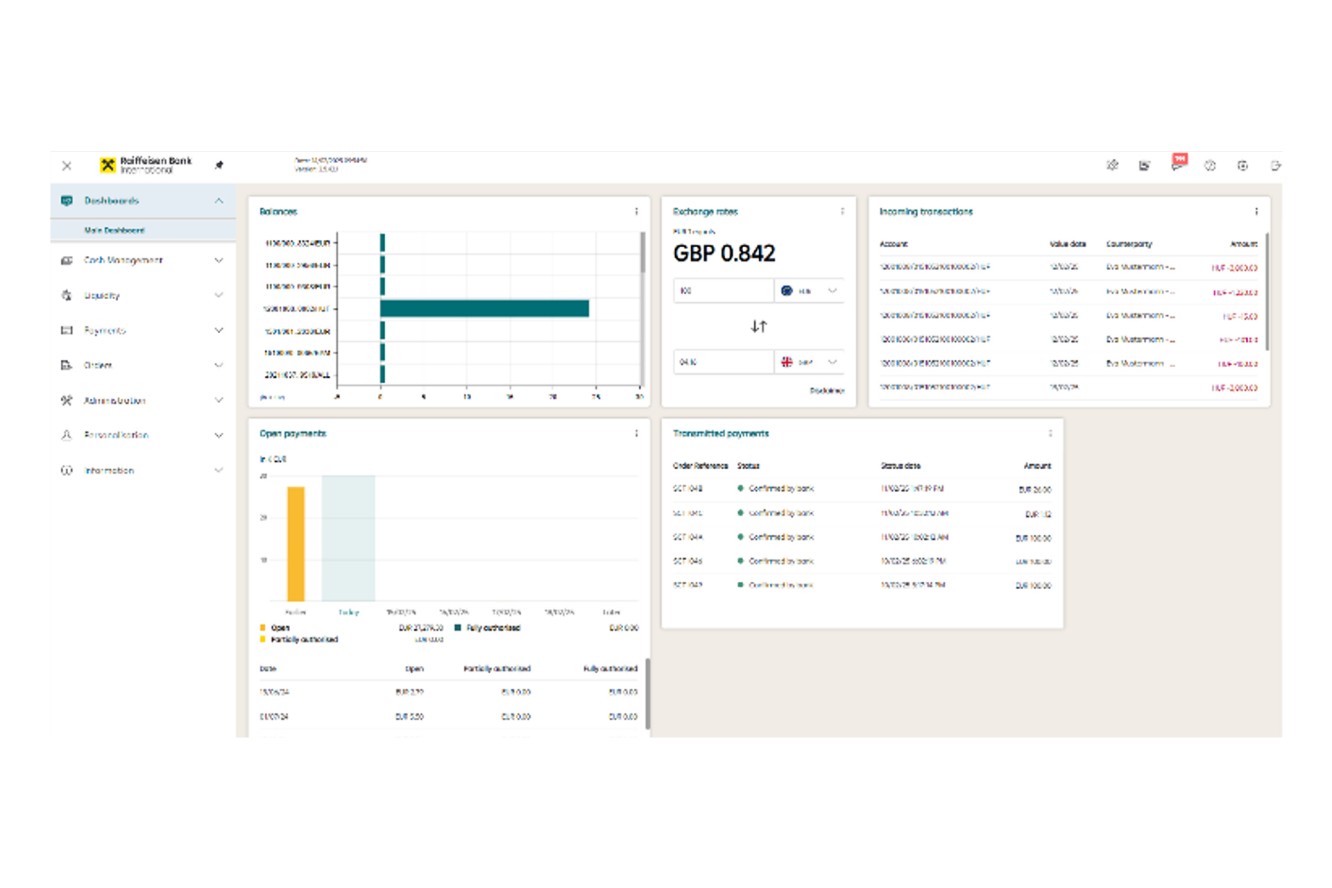 Cash Management E-Banking